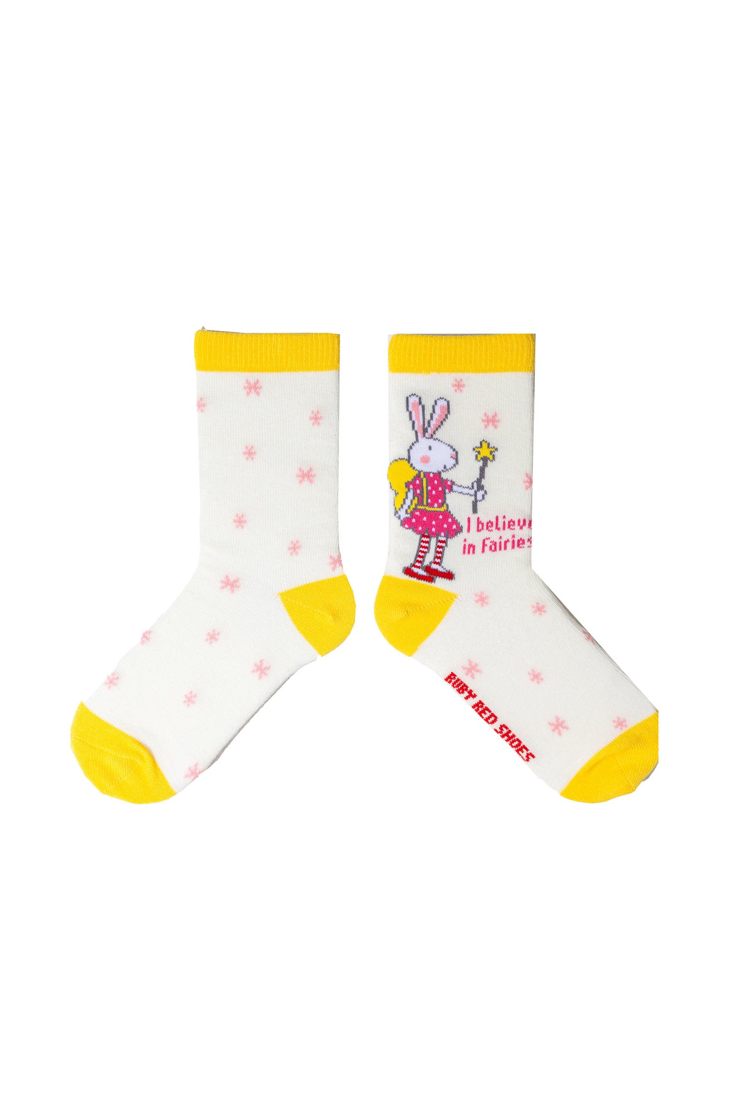 Ruby Red Shoes I Believe in Fairies Socks Age 4–6 | My Country Escape ...